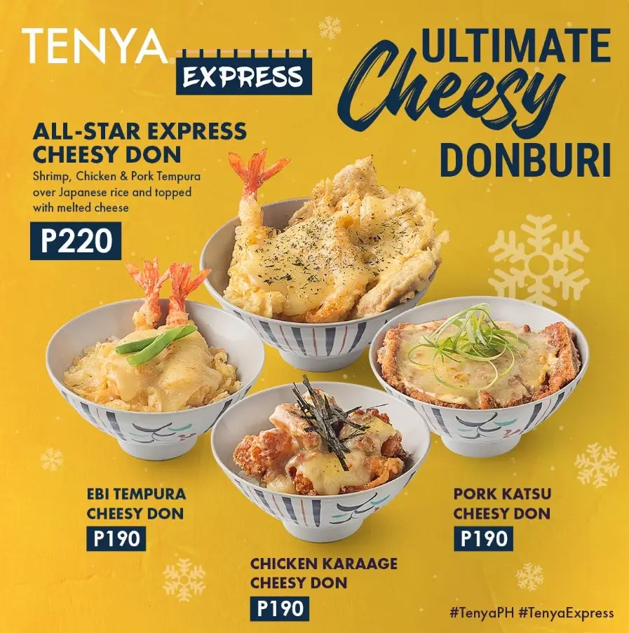 Tenya Philippines Menu Prices 2025